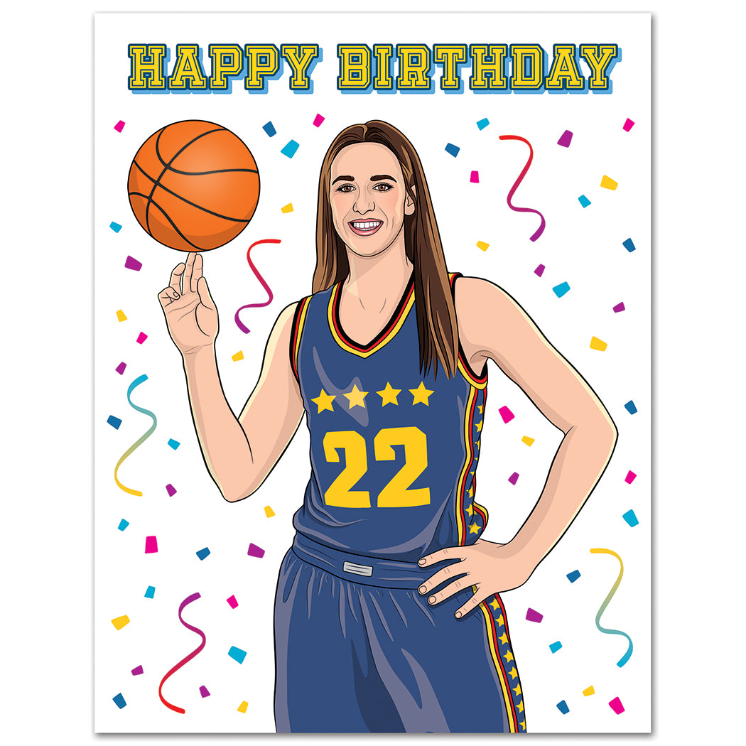Caitlin Clark Birthday Card — The Found