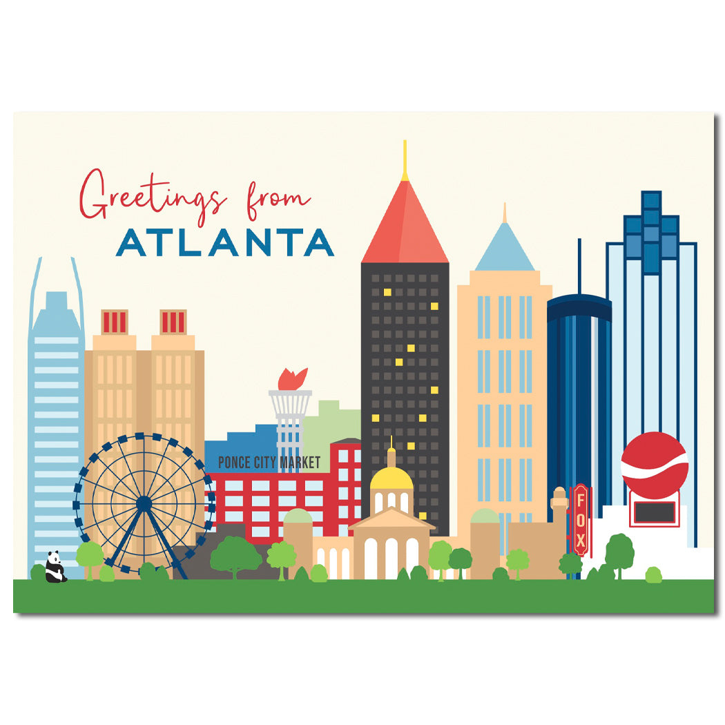 Postcard - Greetings From Atlanta — The Found