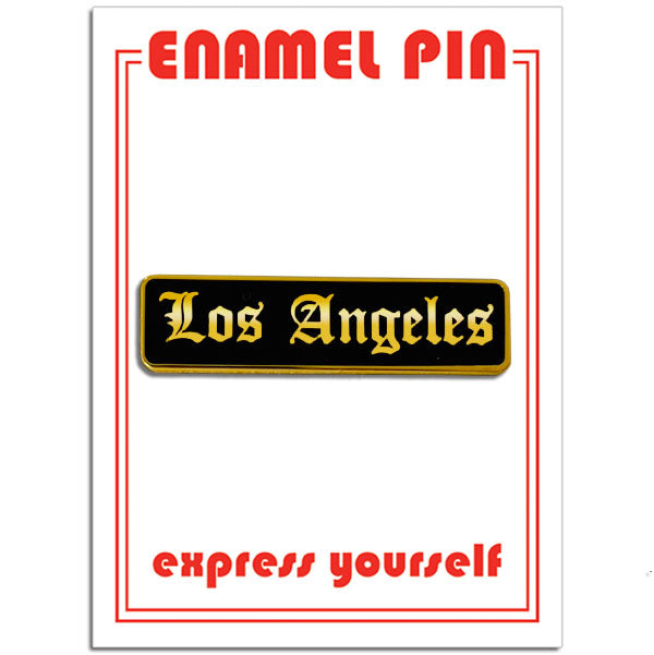 Pin - Los Angeles (Old English) — The Found