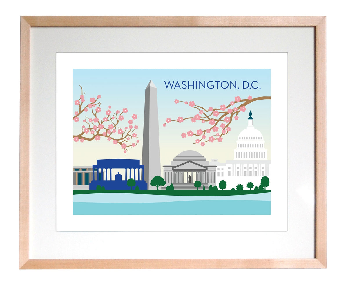Art Print - Washington D.C. Skyline — The Found