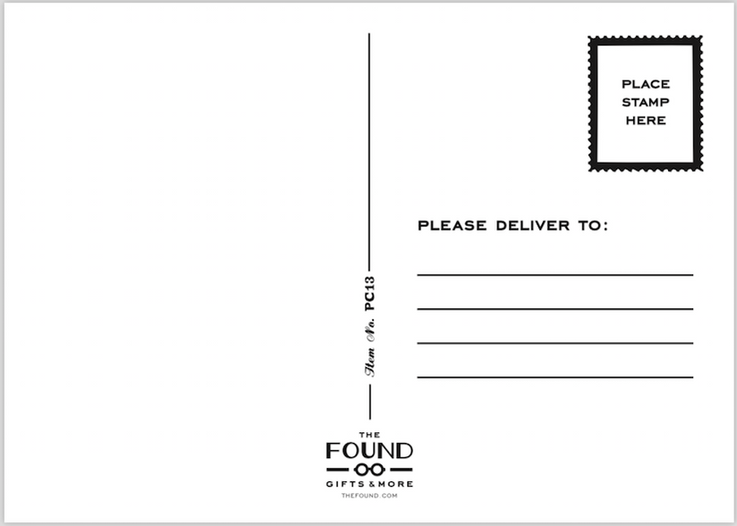 Stationery - Postcards — The Found
